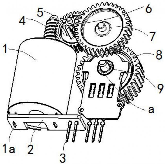 Automotive HVAC Actuator Motor